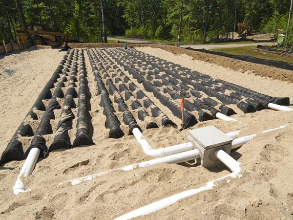 Drain Line and Drian Field for New Homes | Cumming, GA